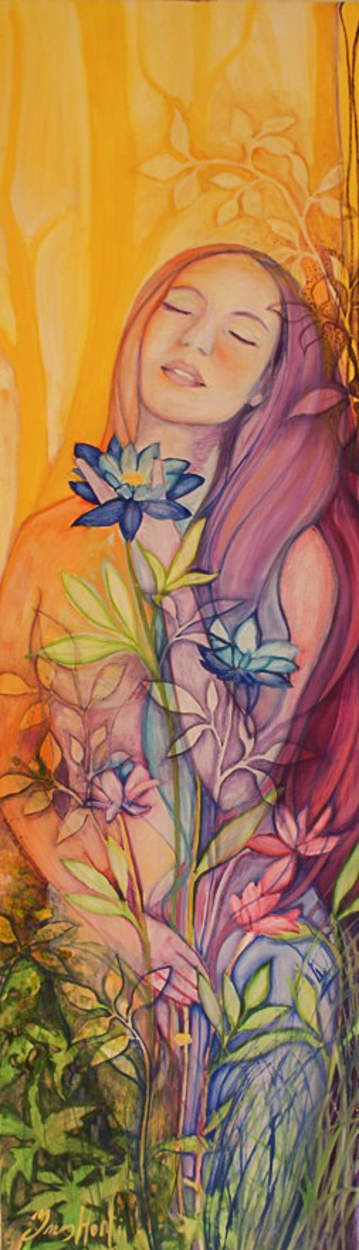 Feminine mystery – Eden Art by Ines Honfi