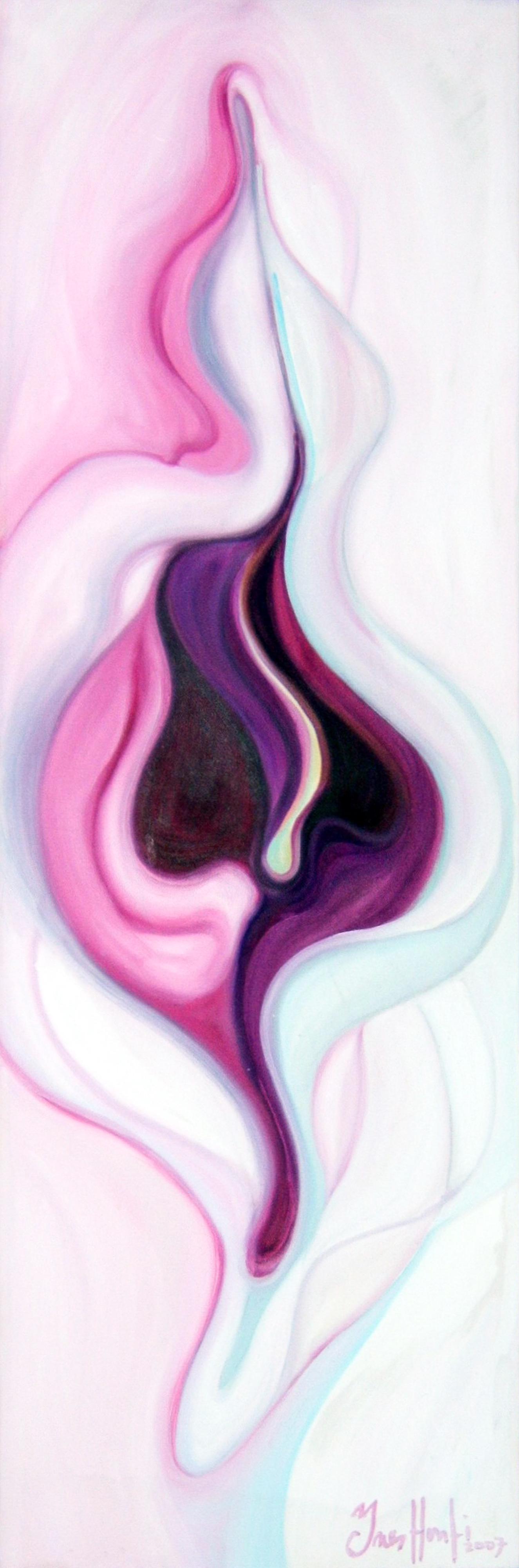 Abstract Yoga – Eden Art by Ines Honfi